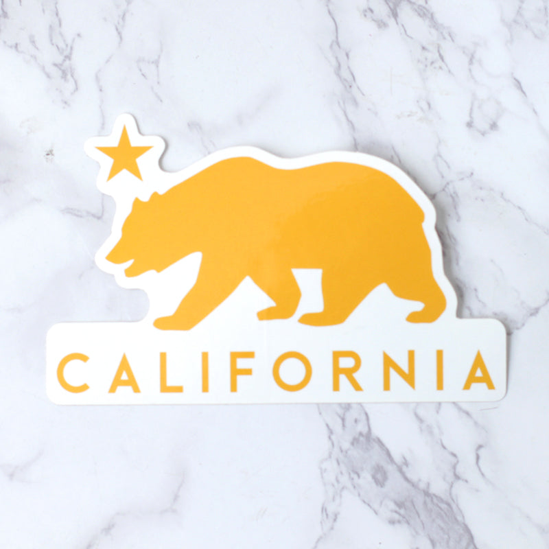 California Bear Sticker – California Crafted